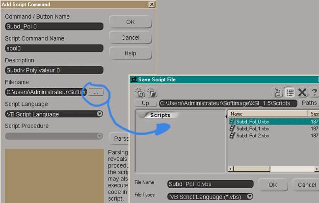 scripts and toolbars
